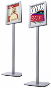 Freestanding Double Sided Sign Post Stand - Signs 4 Schools